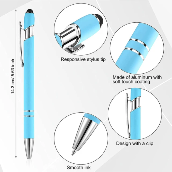 Stylus Ink Pen – Black Ink – Coastal SunSales